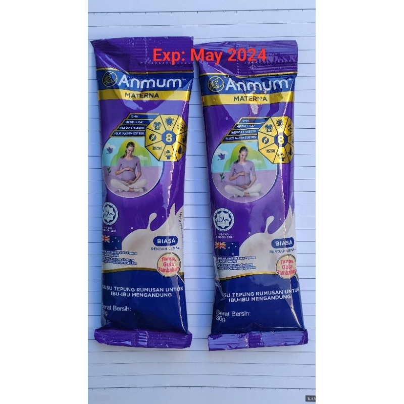 Anmum Materna Sachet/ Travel Pack (36g) | Shopee Malaysia