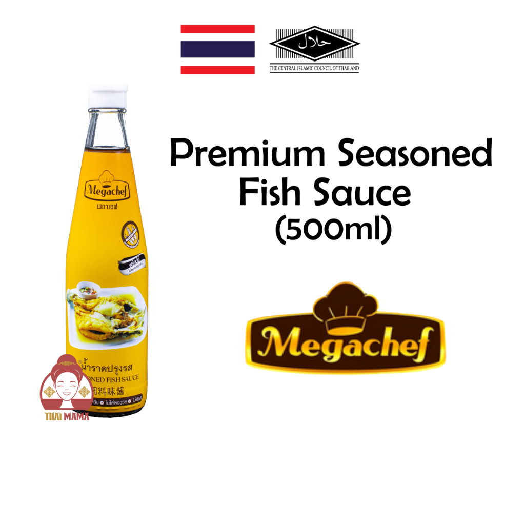 Megachef Premium Seasoned Fish Sauce 500ml [Halal] | Shopee Malaysia