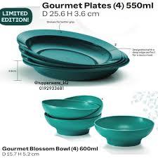 Tupperware Royale Purple Bowl Goourmet Blossom Bowls 600ml DiningBowls ...