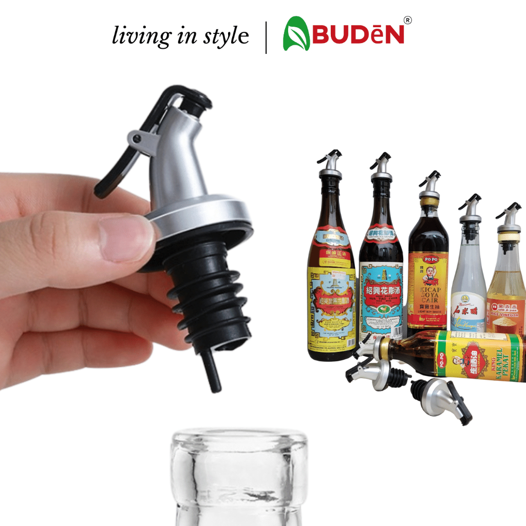 ABUDEN Leak Proof Oil Bottle Pourer Cap Oil Dispenser Cap Seasoning ...