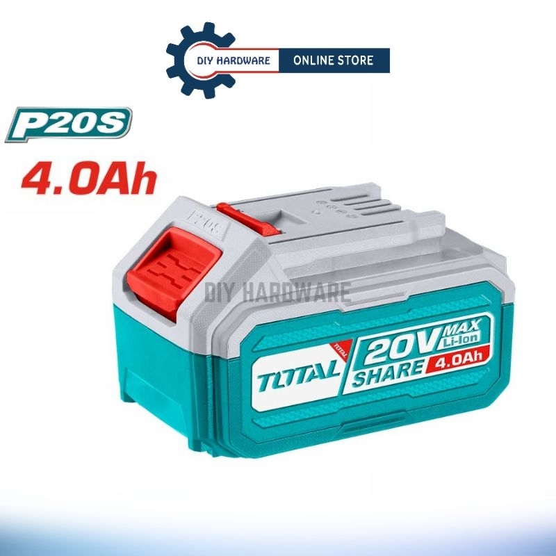 Total Lithium-Ion Battery (20V/4.0AH) TFBLI20021 | Shopee Malaysia