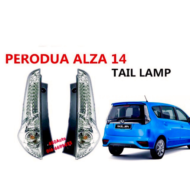 DEPO ALZA SE 2014 (09-20) TAIL LAMP ALBINO // TAIL LIGHT / LAMPU ...