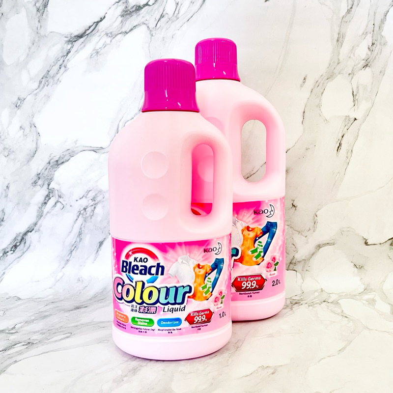 KAO Colour Bleach Pink Rose Liquid (1L/2L per bottle) | Shopee Malaysia