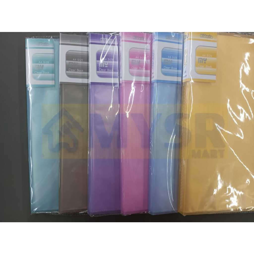 Kidario Clear book A4 size | Shopee Malaysia