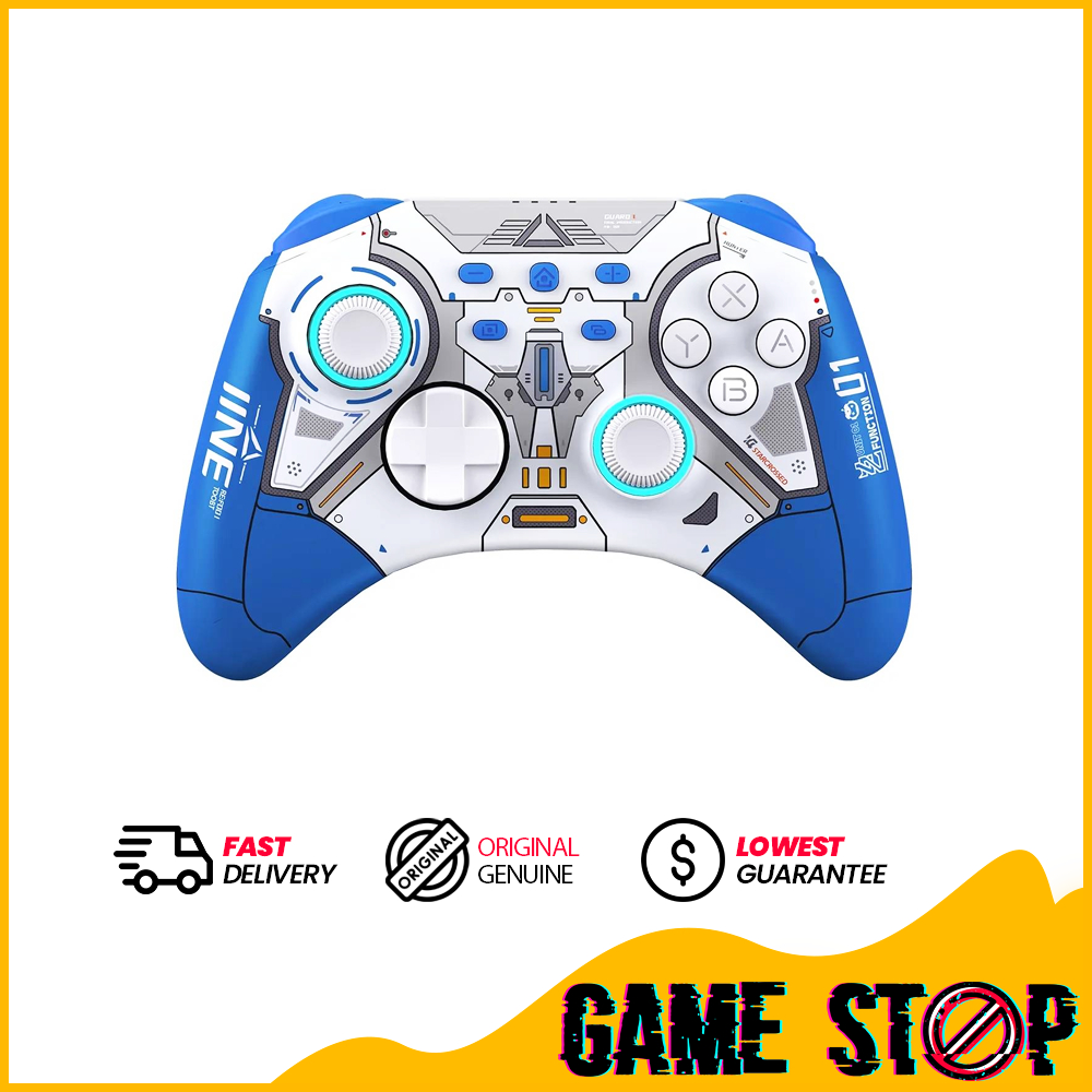 iiNE Switch Ares Mecha Pro Controller - Mecha Blue [L786] | Shopee Malaysia