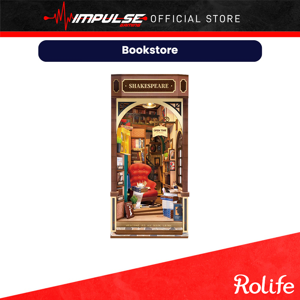 Robotime Rolife Book Nook Stories in Books TGB07 - Bookstore | Shopee ...