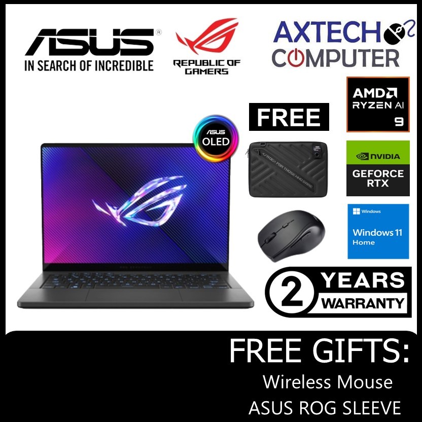 Asus ROG Zephyrus G16 GU605M-VQR109WO 16'' 2.5K+ 240Hz ( CU9-185H, 32GB ...