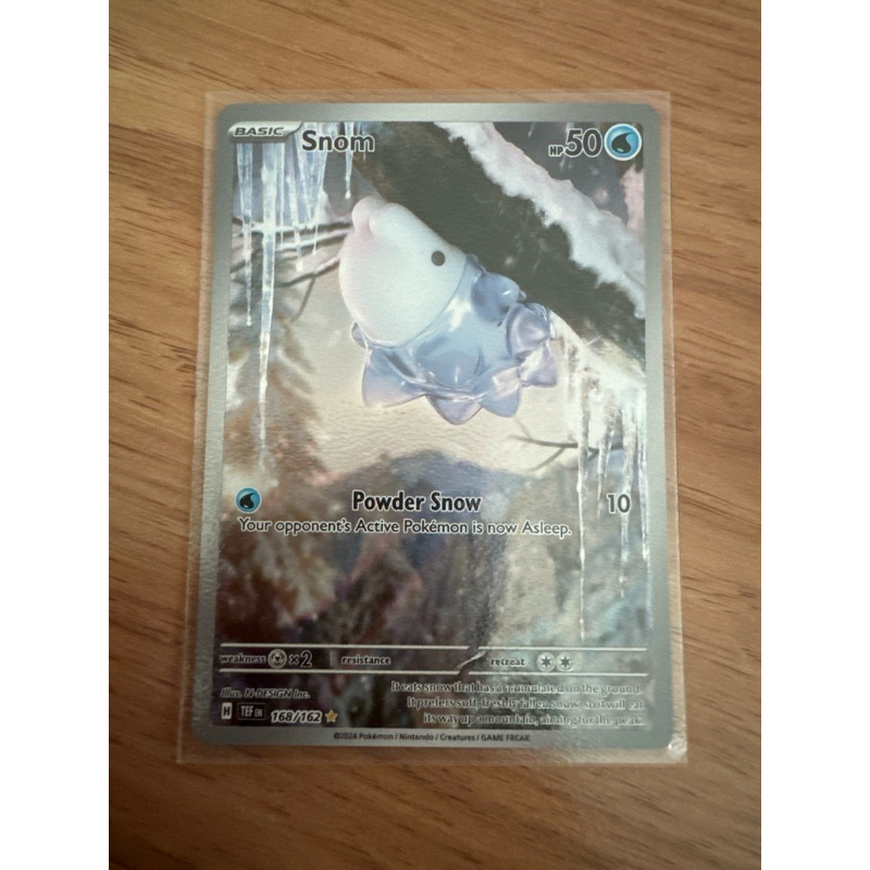PTCG SV05 Temporal Forces Snom illustration rare 168/162 | Shopee Malaysia
