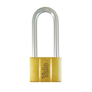 Yale Solid Brass Long Shackle Padlock 50mm | Shopee Malaysia