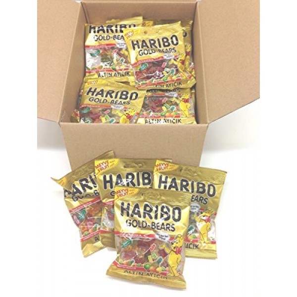 [24PACKS] HARIBO GOLDBEARS CARTON (24X80G) AUTHENTIC IMPORTED GUMMY ...
