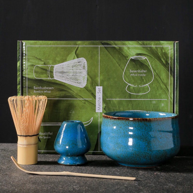 4 in 1 Traditional Tea Ceremony Starter Set Matcha Preparation Kit ...