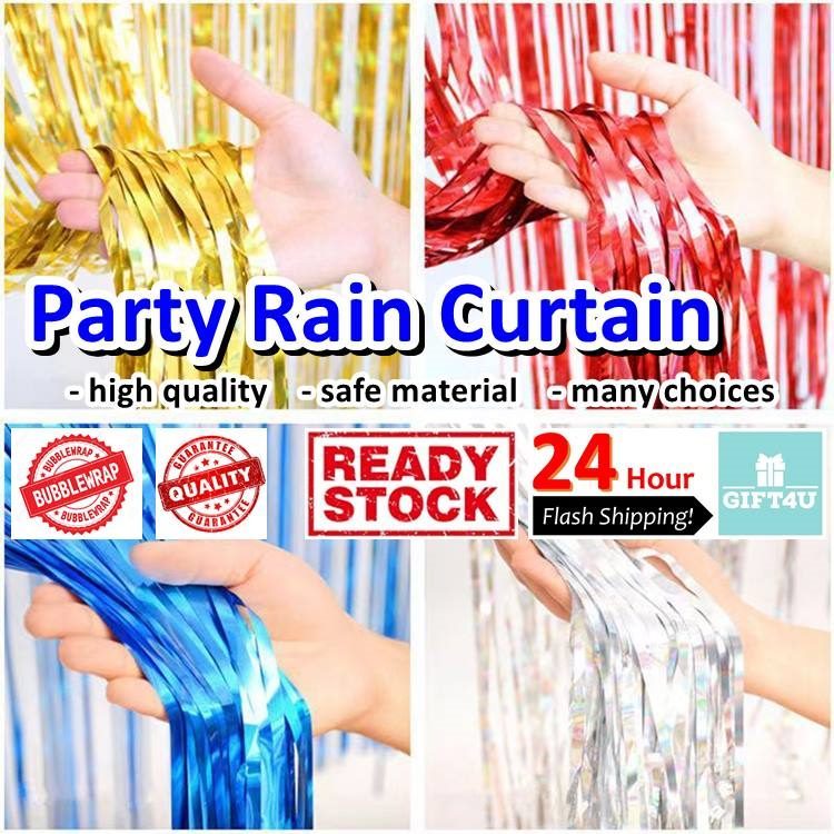 Party Decoration Background Rain Curtain Birthday Christmas Wedding ...