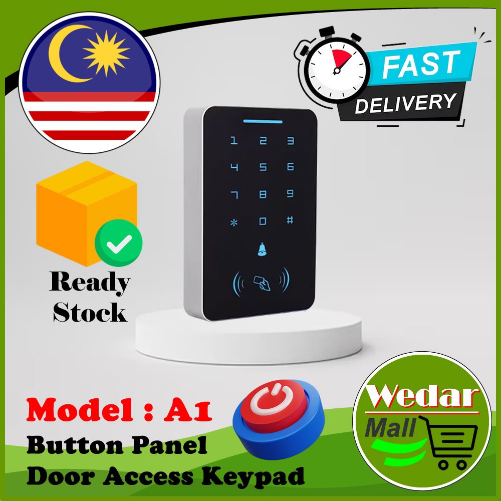 Door Access System Heavy Duty RFID Control Keypad (1000 user) | Shopee ...