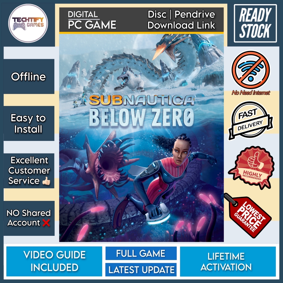 [PC Game] Subnautica Below Zero - Offline [Disc | Pendrive | Download ...