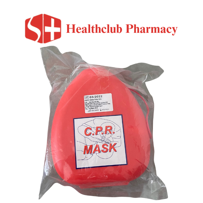 CPR MASK Pocket Mask (Resuscitator Rescue) For First Aid Emergency ...