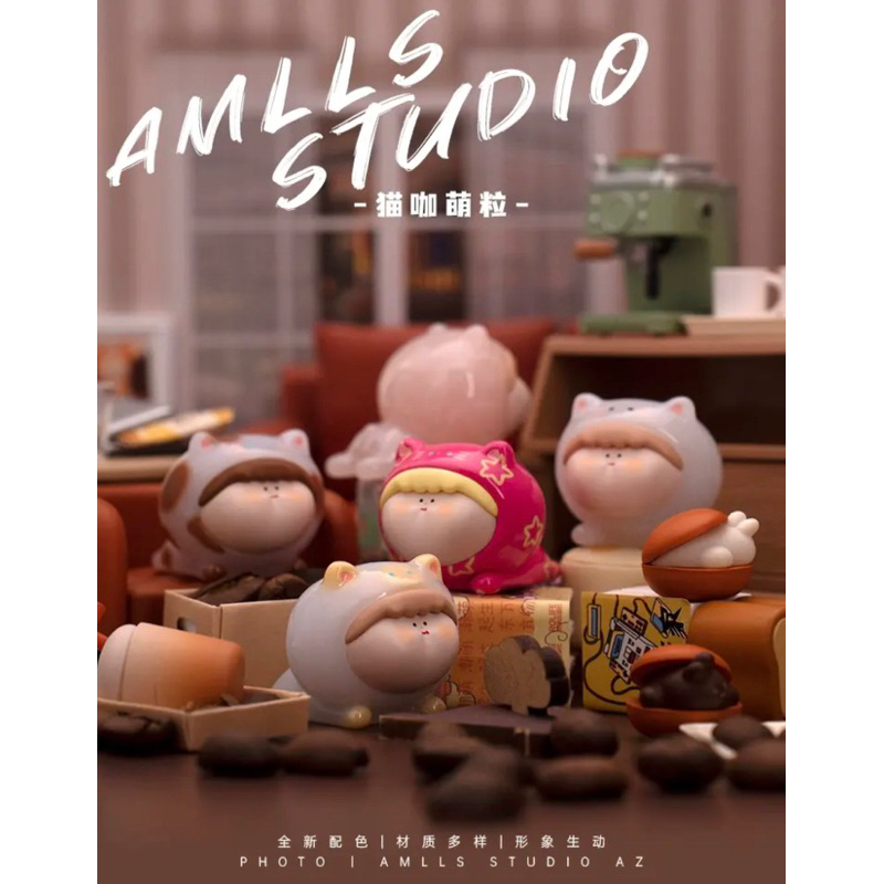 [Ready Stock] Amlls Cat Cat series Mini Figure | Shopee Malaysia