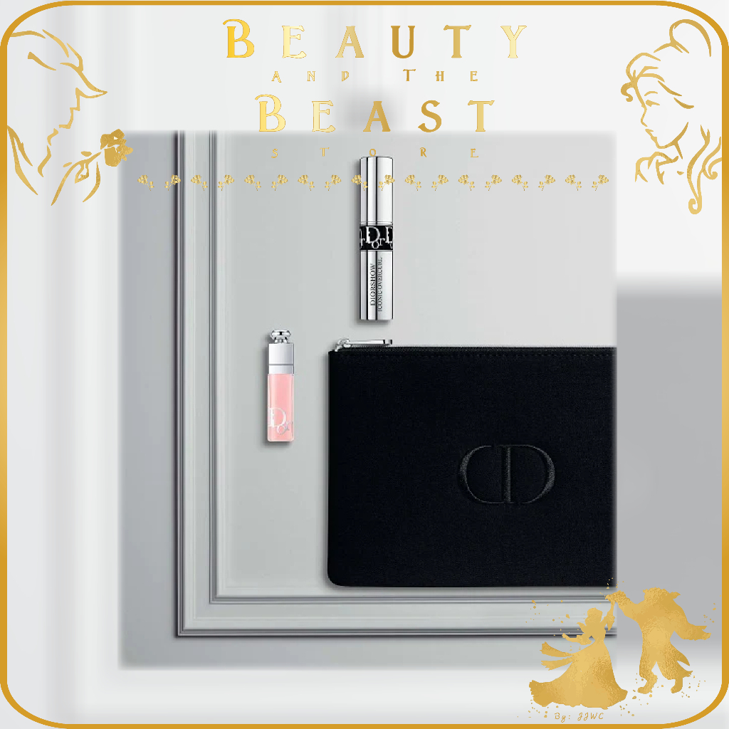 Dior Beauty Gift Set (Makeup Pouch + Dior addict lip maximizer ...