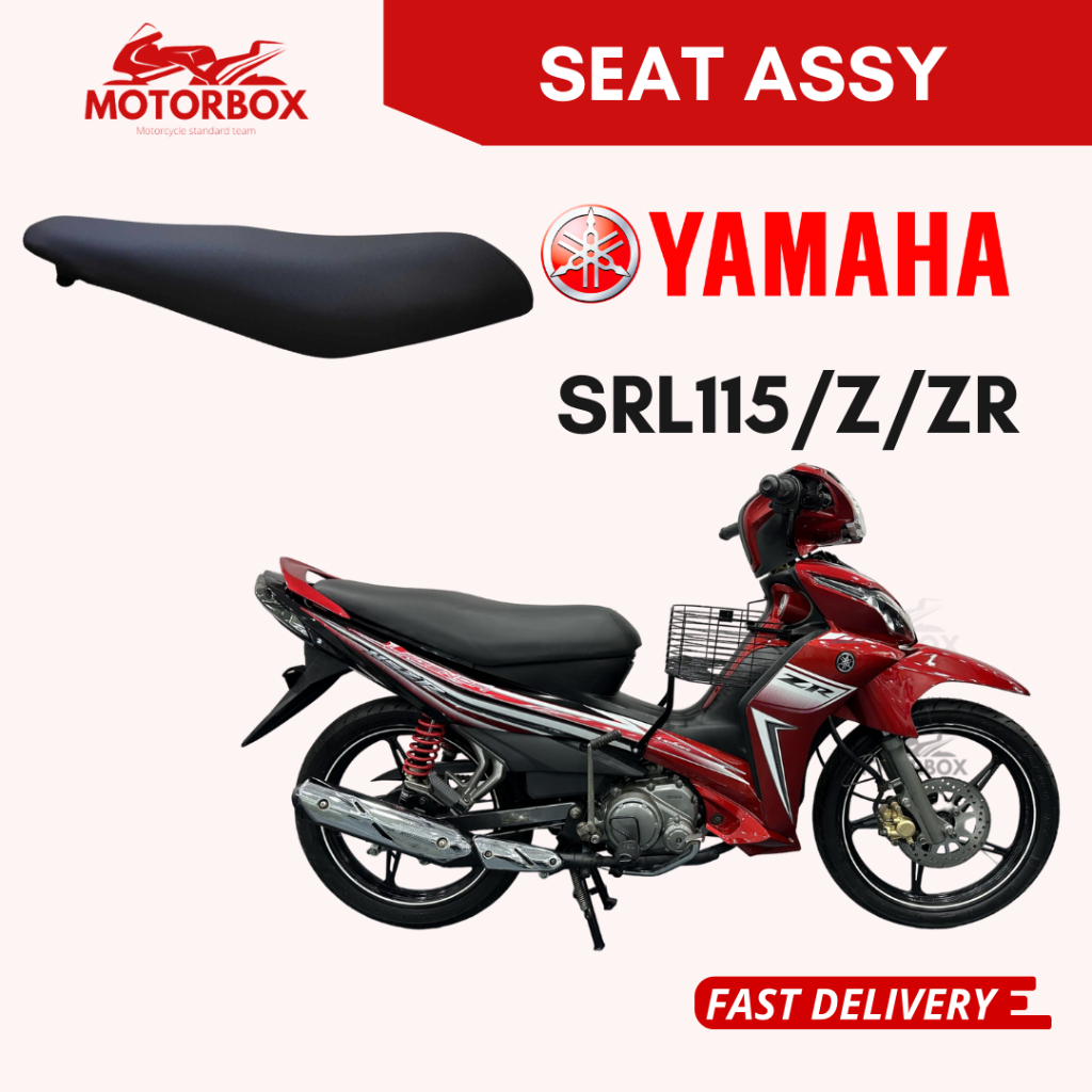 YAMAHA SRL115 SEAT ASSY CUSHION TEMPAT DUDUK KUSYEN - LAGENDA 115 115Z ...