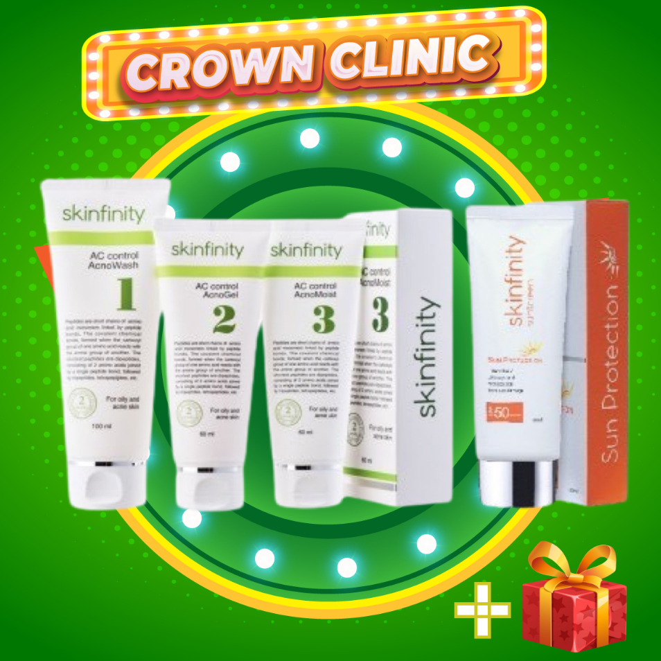 Skinfinity Ac Control Set + Sunblock ( 4 STEPS) | Shopee Malaysia