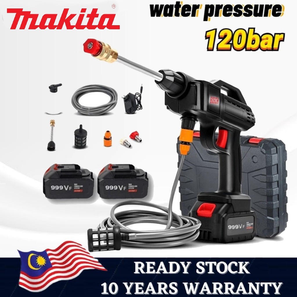 Water JET 999VF Portable Cordless Water Jet Gun Wireless Car Washer ...