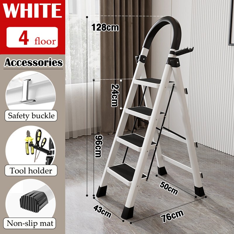 Tangga Lipat 8 Step Ladder Foldable heavy duty Hagdanan Folding ...