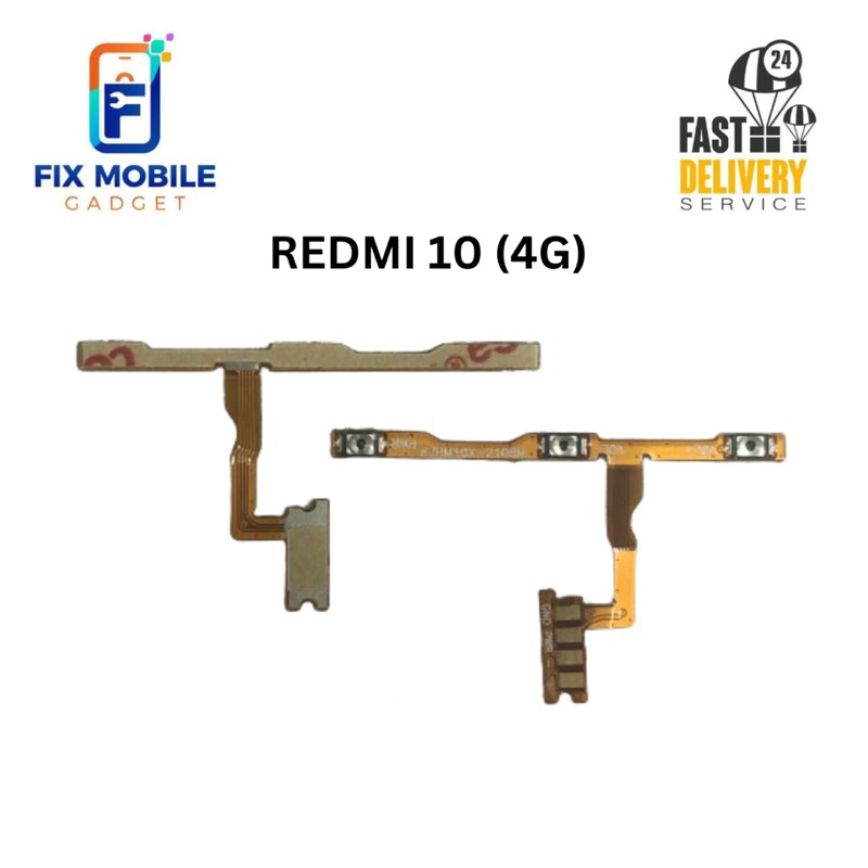XIAOMI REDMI 10(4G) / 10(5G) / 10C / 10X / 12C ON OFF + VOLUME RIBBON ...