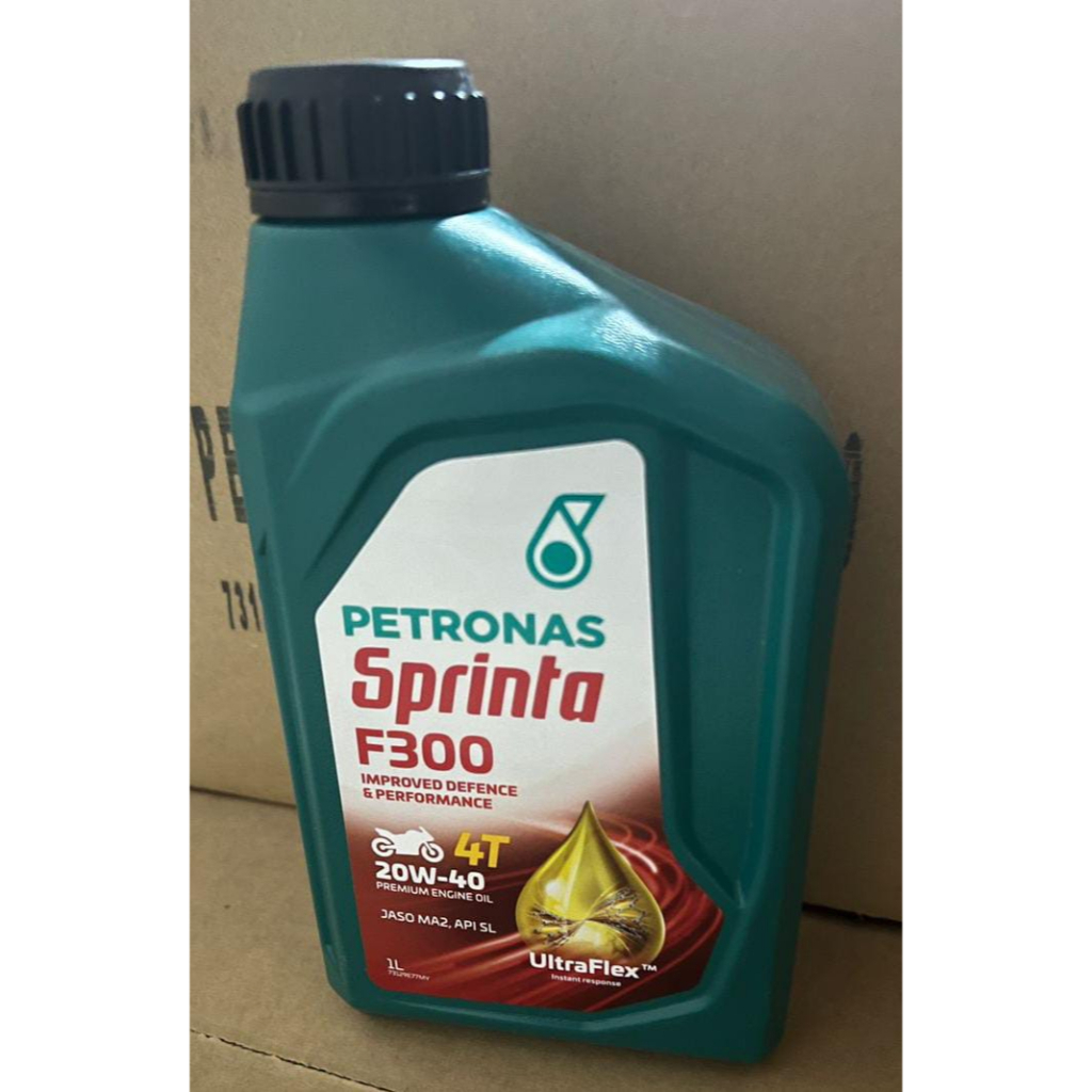 PETRONAS SPRINTA F900 10w40 / F700 15w50 / F500 10w40 / F100 SAE40 4T ...