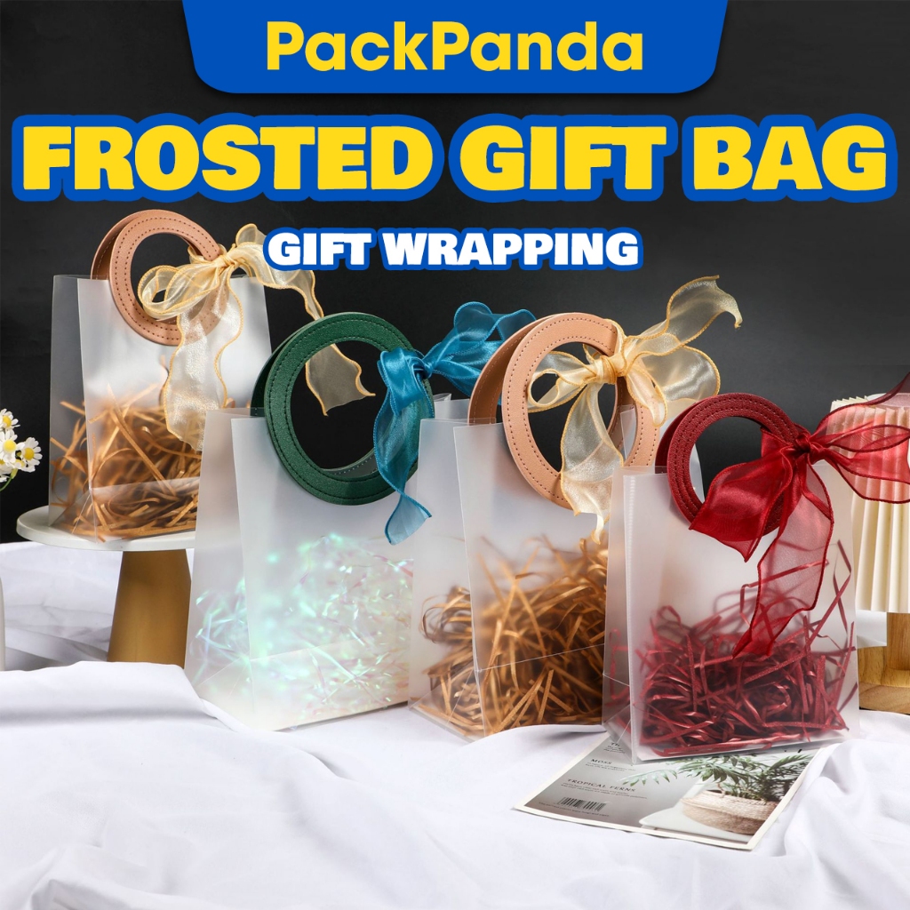 Wedding Doorgift Bag Transparent Plastic Gift Bag Beg Goodies Doorgift ...