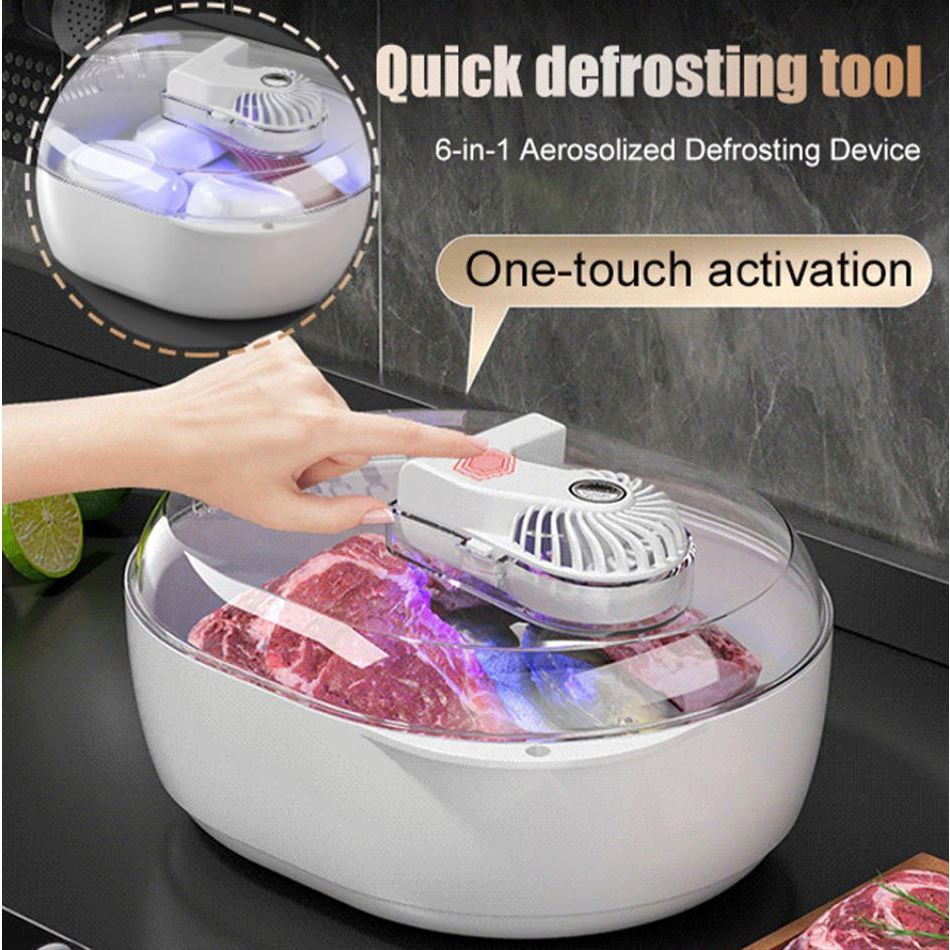6-in-1 / 4-in-1 atomized quick thawing artifact / UVC Ultraviolet Multi ...