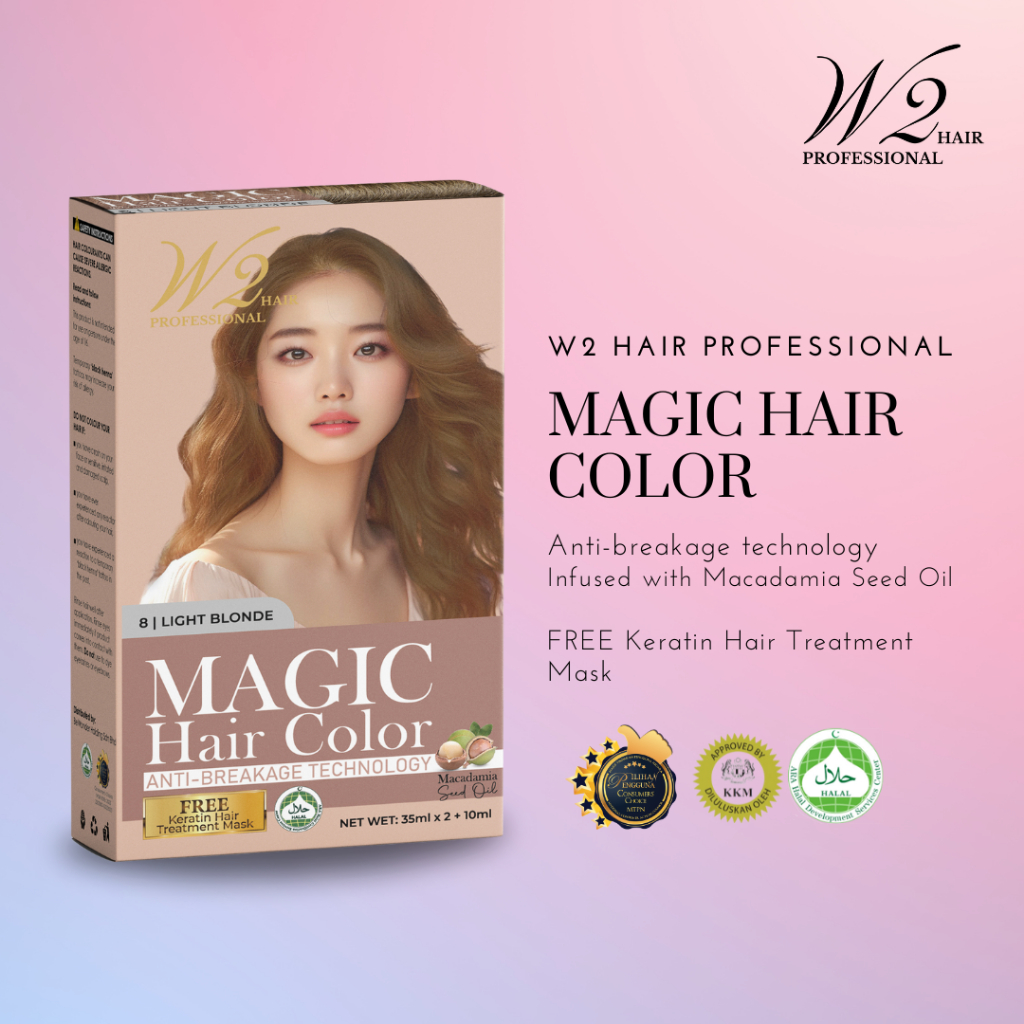 W2 Magic Hair Color (35ml x 2 + 10ml) | Shopee Malaysia