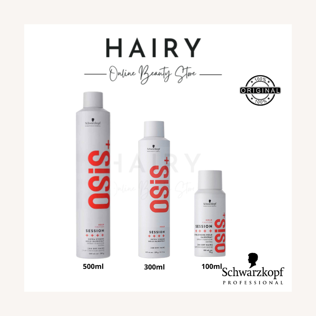 Schwarzkopf Professional OSiS Session Styling Spray 100ml / 300ml ...