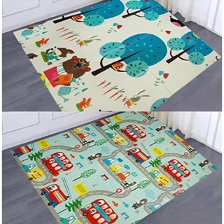 Baby Mat (180/200 & 180/150 cm) XPE Double Sided Playmat Baby Tikar ...