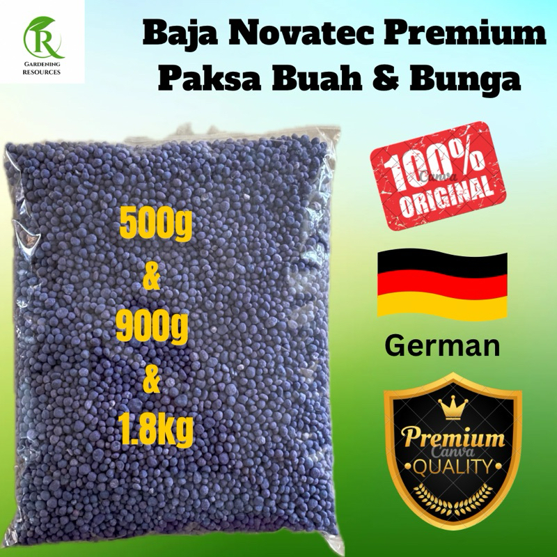 Novatec Premium Baja Paksa Buah & Bunga (repack) Fruiting Fertilizer ...