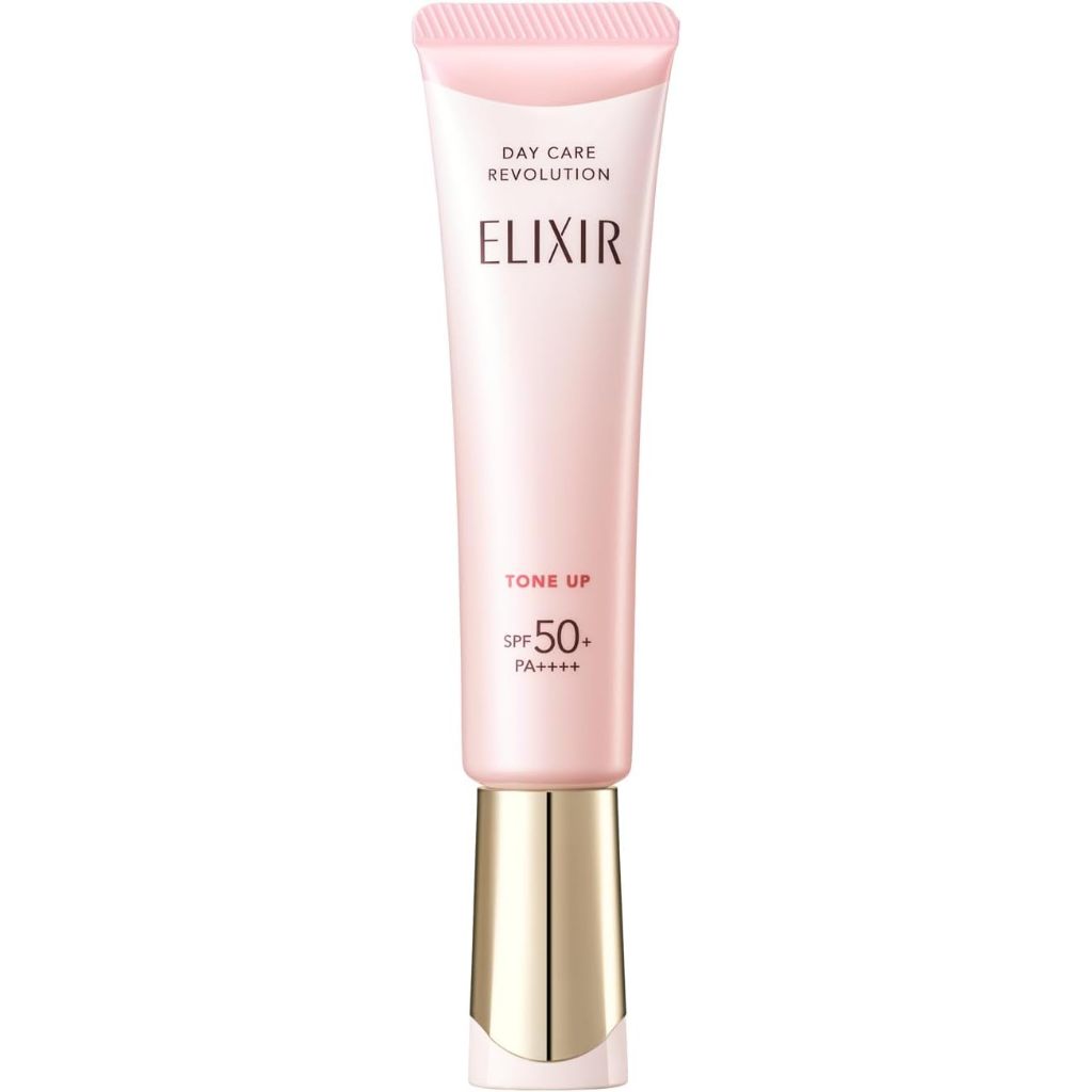 ELIXIR Day Care Revolution Tone Up SP+ aa 35g Baby Pink UV emulsion for morning use Moisturizing ...
