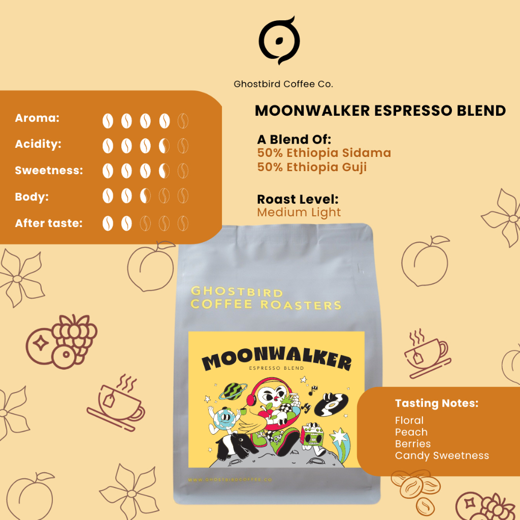 Espresso Blend-Moonwalker🦉GHOSTBIRD COFFEE (Freshly roasted) Coffee ...