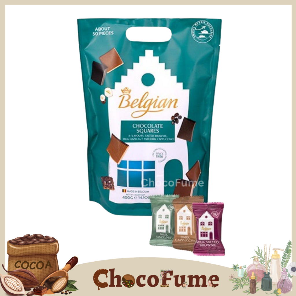 Belgian Chocolate Squares 400g | Shopee Malaysia