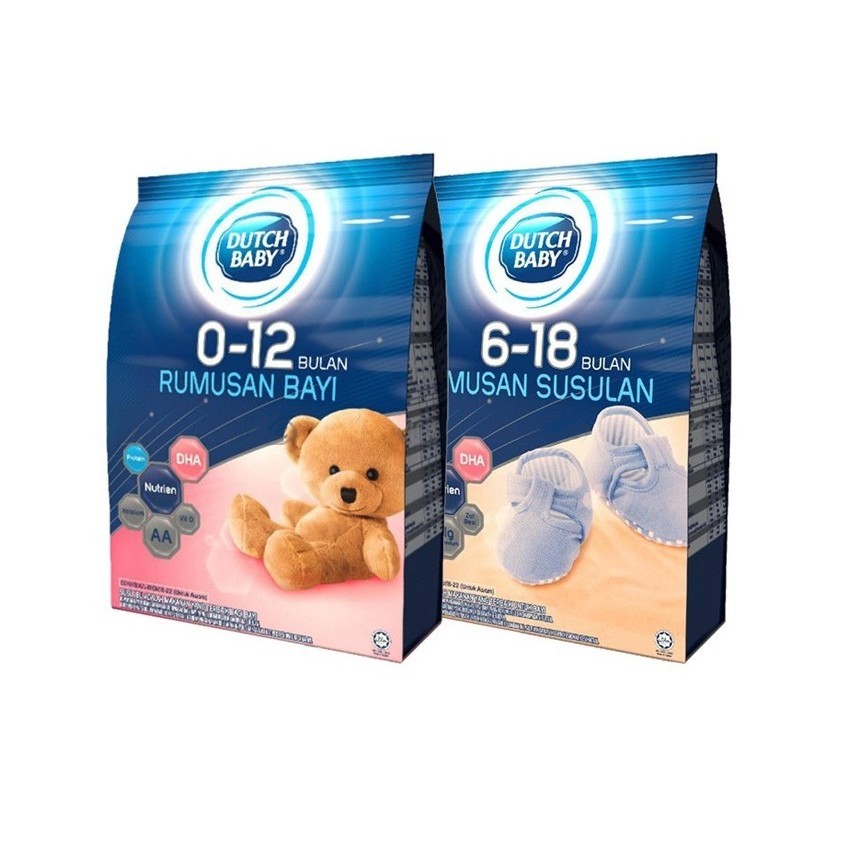 Dutch Baby Milk Powder (0-12/6-18Months) 850G | Shopee Malaysia