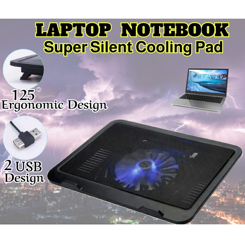 v19 n191 Laptop USB Cooler Fan Notebook 11.6 / 12 / 14 / 15.6 inch ...