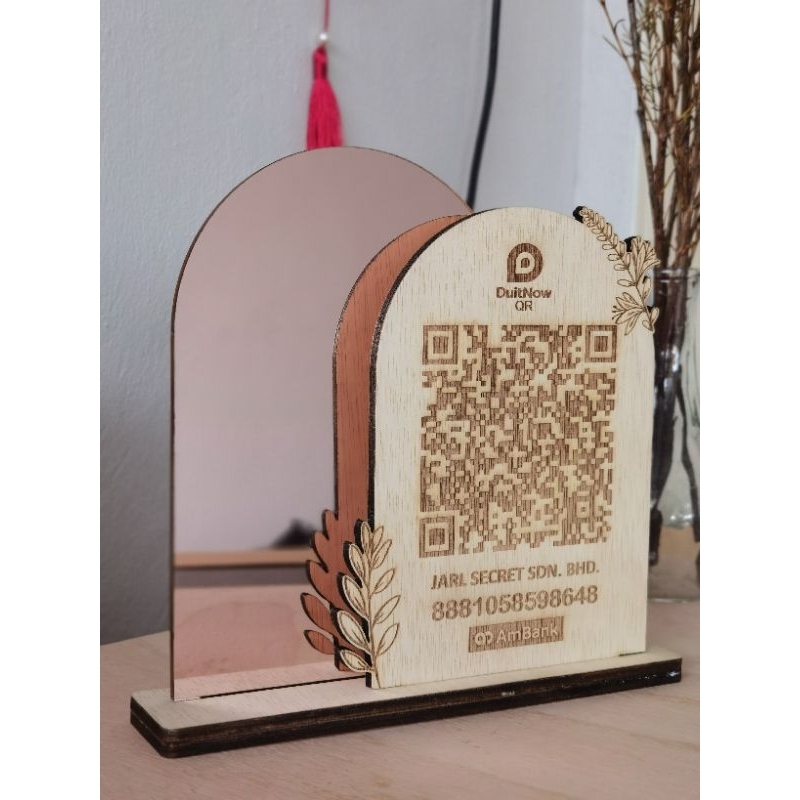 Custom Made Qr Code Table Board | Shopee Malaysia