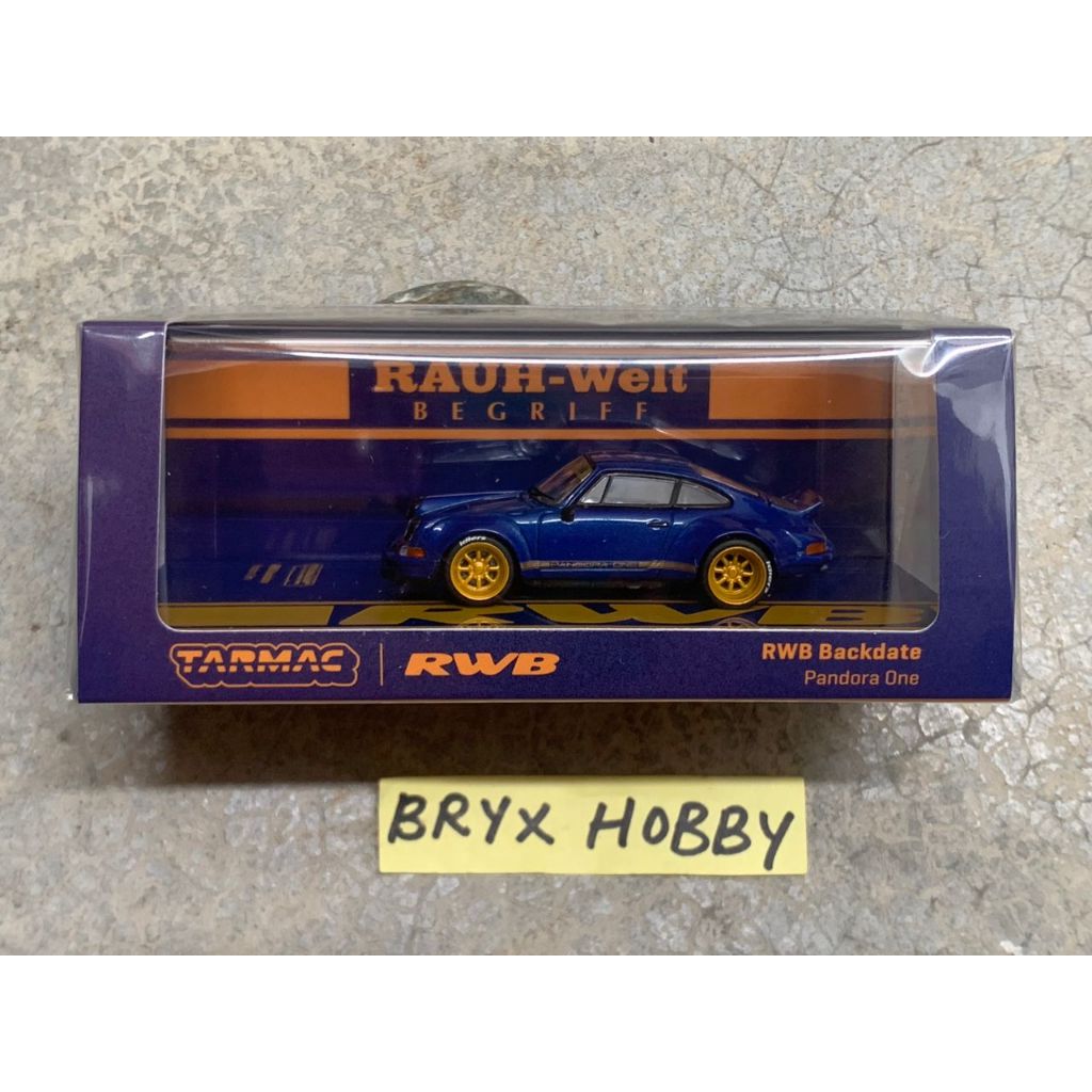 Tarmac Works Hobby64 Porsche RWB Backdate Pandora One #T64046PO Dark ...