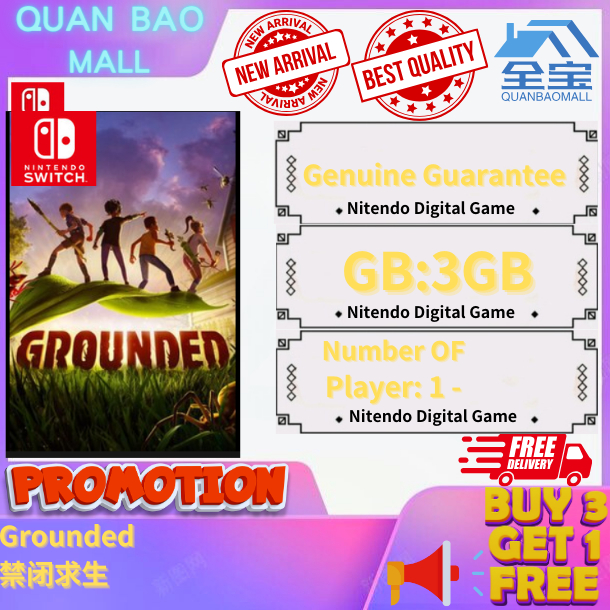 Grounded 禁闭求生 (Nintendo Switch) Muat turun Permainan Digital Murah ...