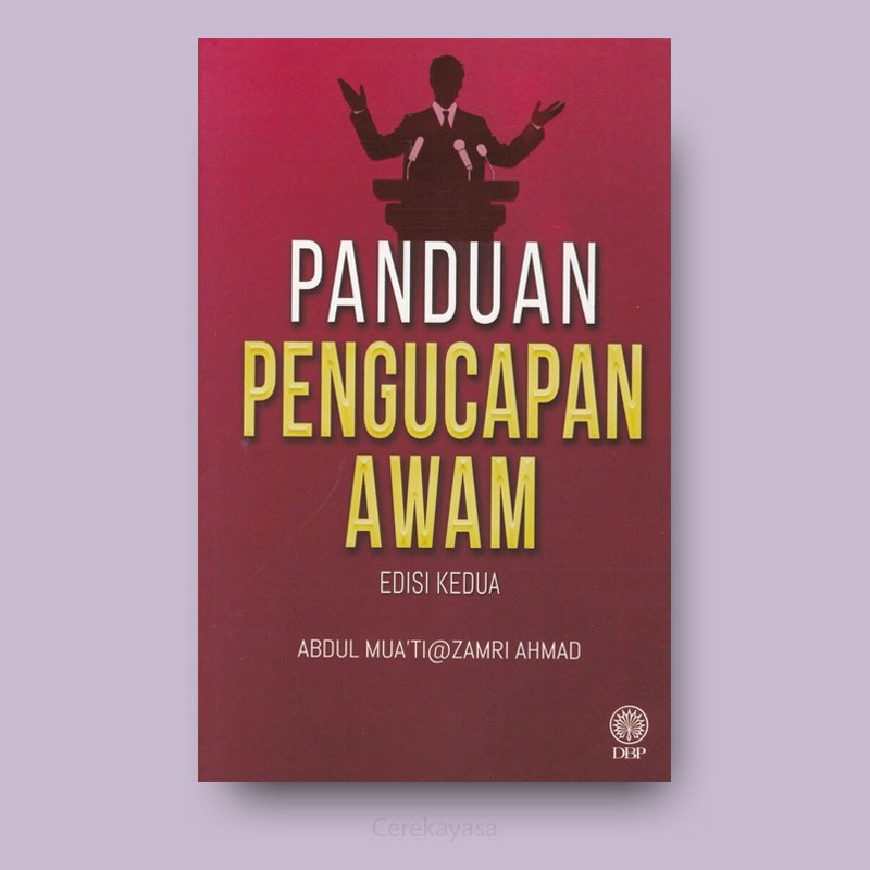 Panduan Pengucapan Awam (Edisi Kedua) | Cerekayasa | Shopee Malaysia