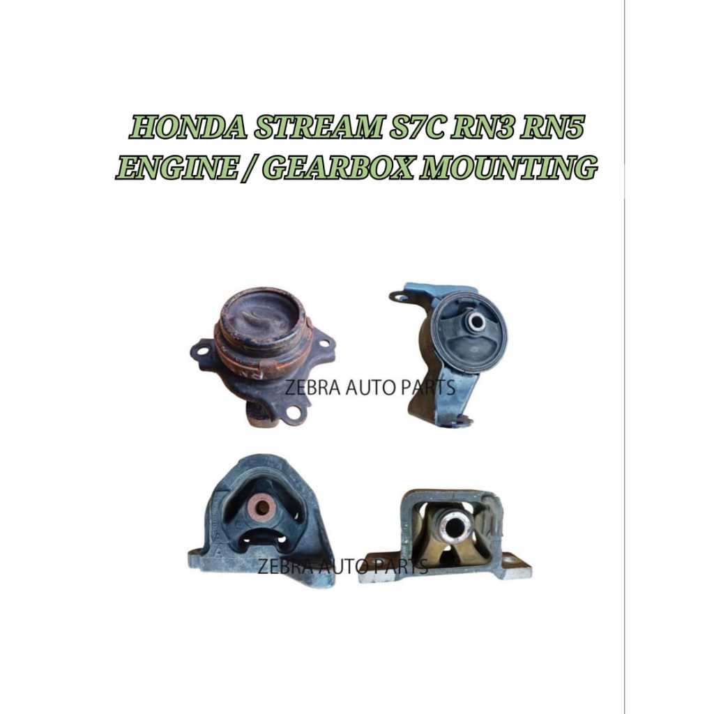 ENGINE / AUTO GEARBOX / TIMING MOUNTING HONDA STREAM S7C RN3 RN5 K20A ...
