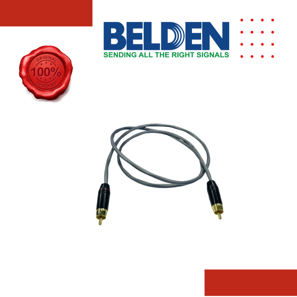 BELDEN rca to rca 1meter | Shopee Malaysia