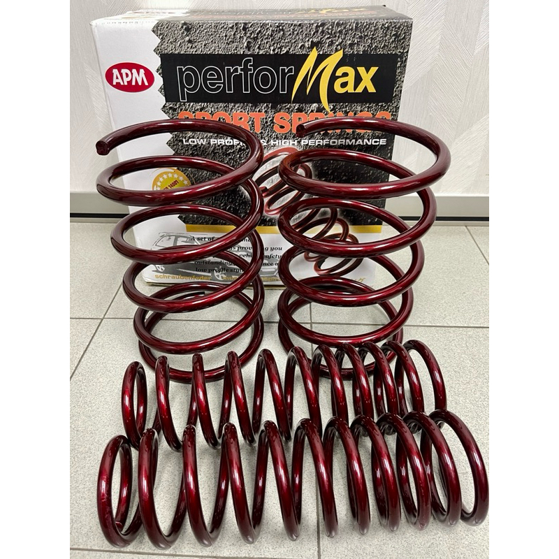 Apm Performax Proton Wira 1.6/1.8 SE Sport Lowered Coil Spring set ...