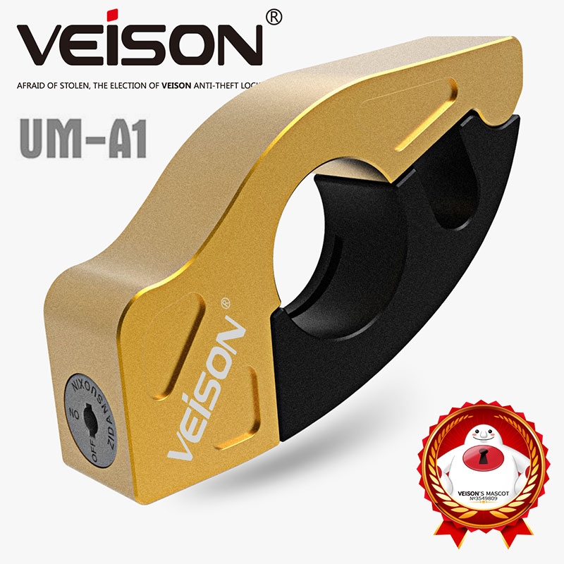 Smart Alarm Handbrake Lock with Very Loud Siren Suitable Install on ...