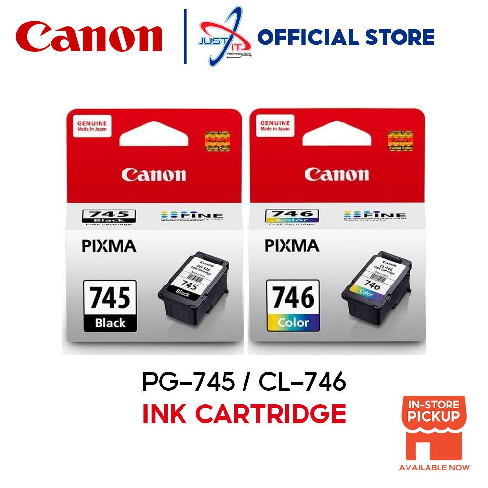 Canon ( PG-745 / PG-745s / CL-746 / CL-746s ) Printer Ink Cartridge ...