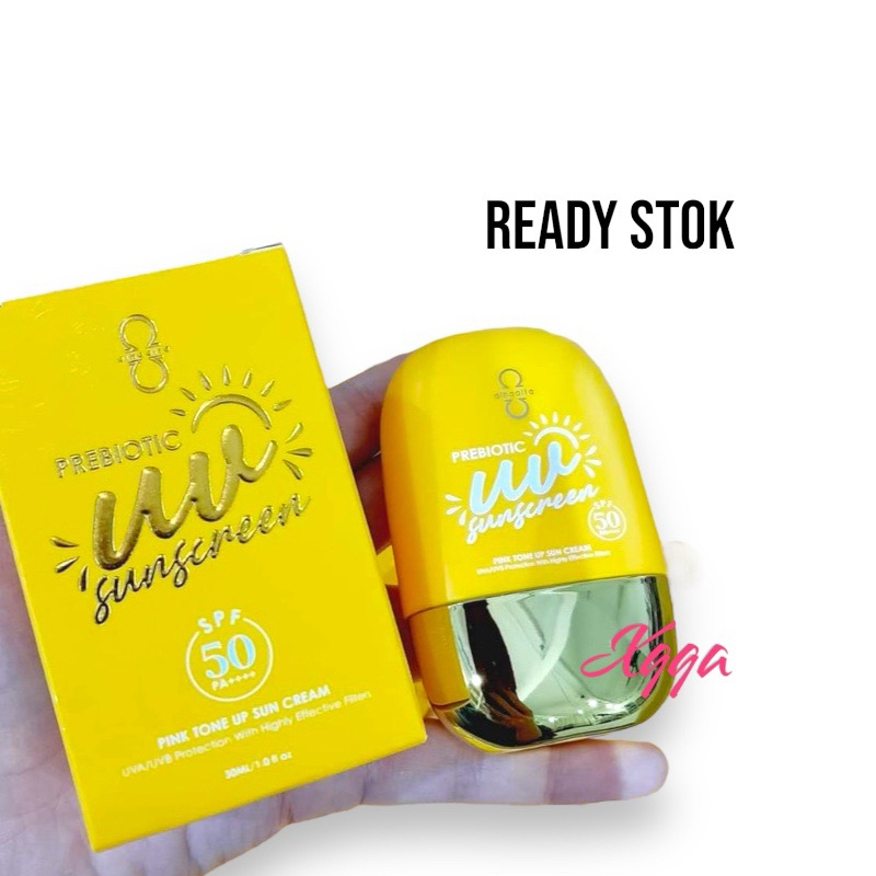 ALHA ALFA PREBIOTIC UV SUNCREEN spf 50 face sunscreen | Shopee Malaysia