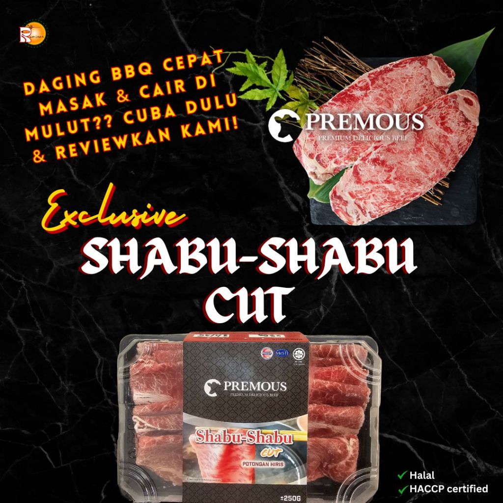 (PREMOUS) Beef Shabu-Shabu (Slice) 250G | Shopee Malaysia