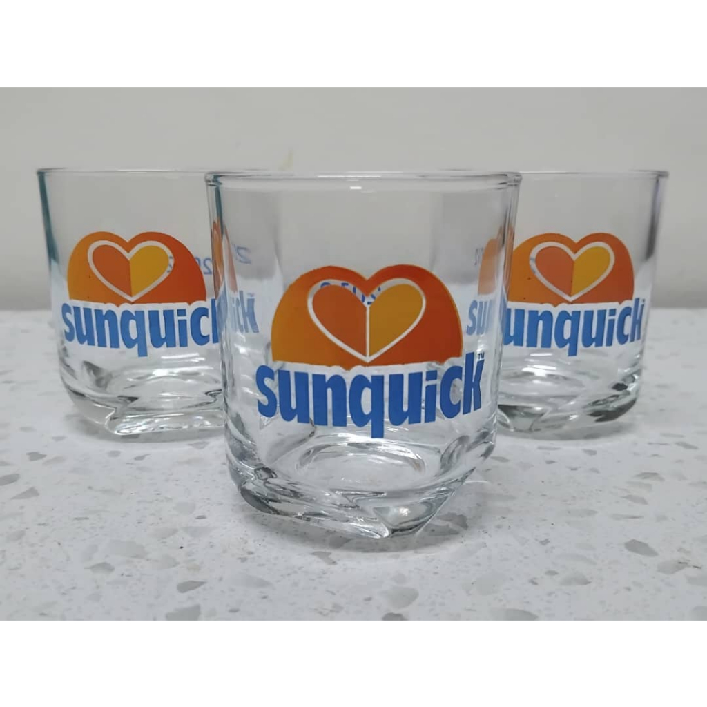 Koleksi Gelas Sunquick Edisi Tahun 2012 (Type A) Glass Edition | Shopee ...